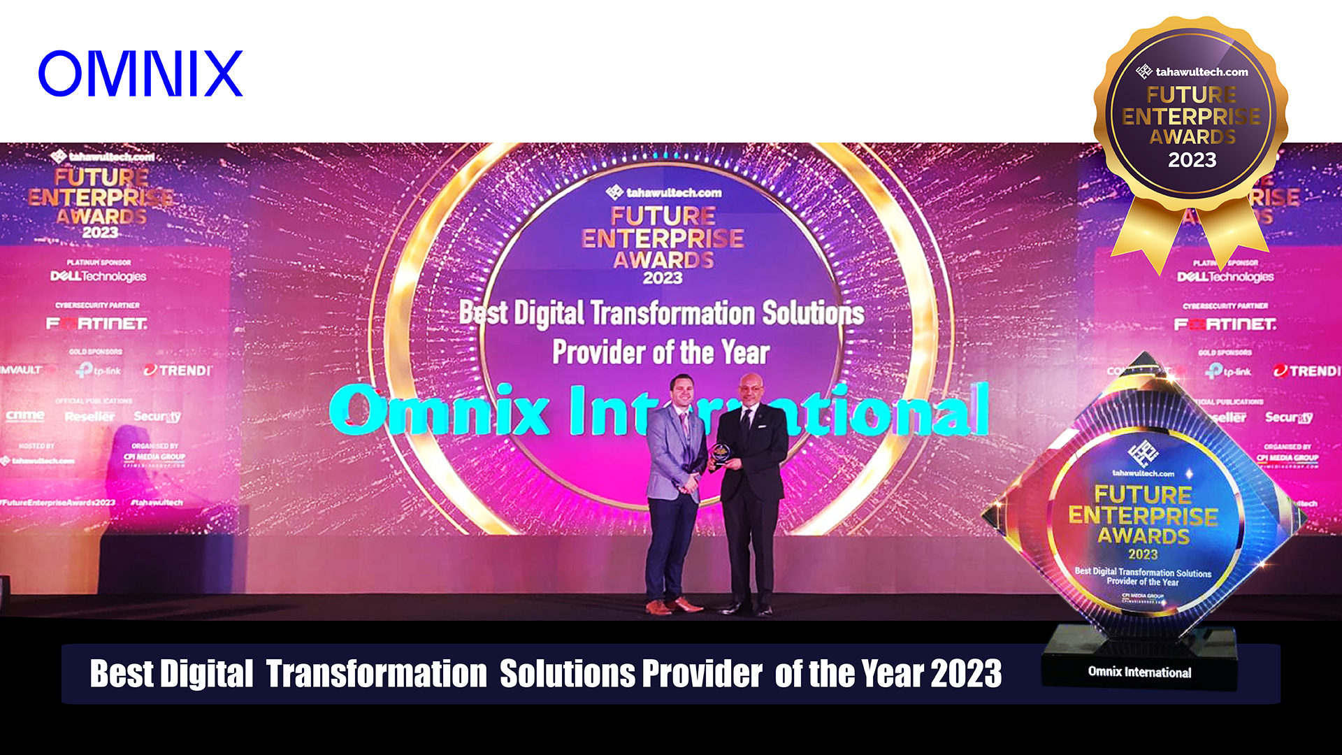 Omnix wins "Best Digital Transformation Solutions Provider of the Year 2023!" - Omnix International